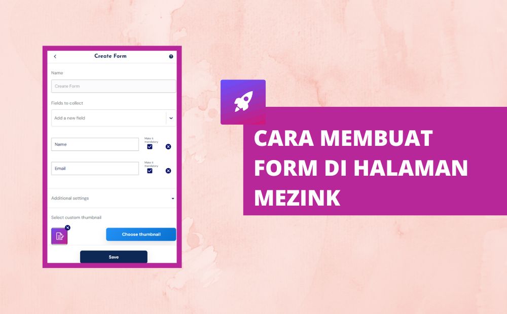 How to Create and Add Forms on Mezink Pages | DailySocial.id How to Create and Add Forms on Mezink Pages | DailySocial.id